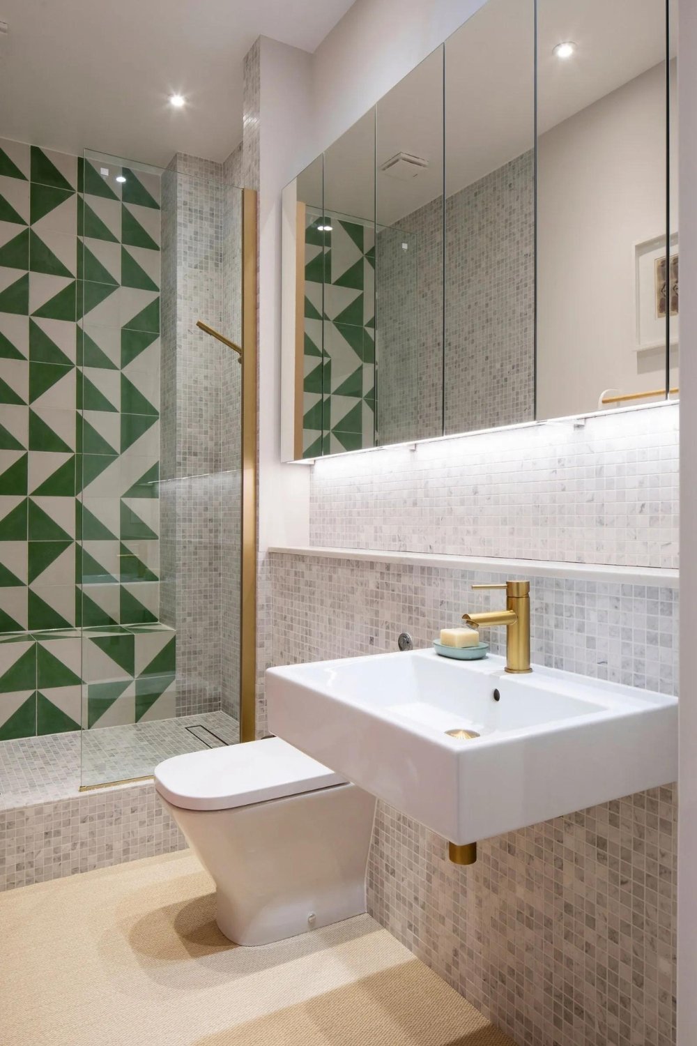 25 Fresh Tile Trends For A Stunning Bathroom Makeover