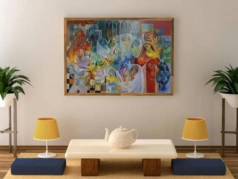 30 Creative Ways to Incorporate Art Into Your Living Room
