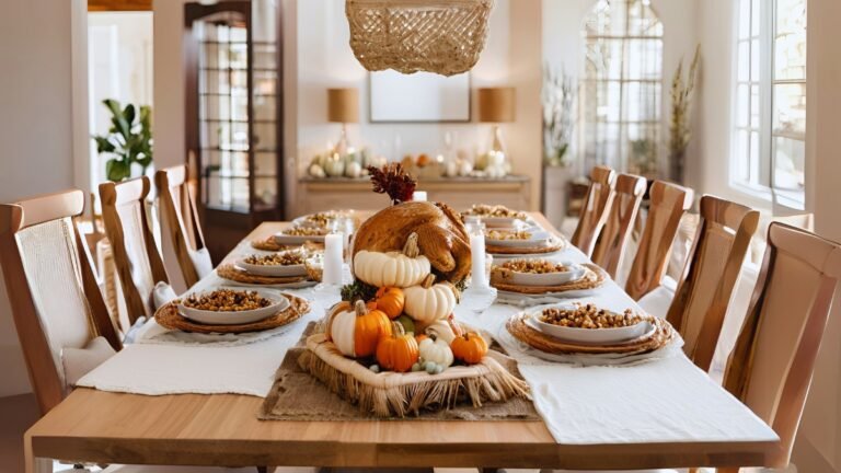 25 Dining Room Decor Ideas for a Show-Stopping Thanksgiving