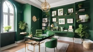 20 Green Home Office Ideas That’ll Make You Work Smarter