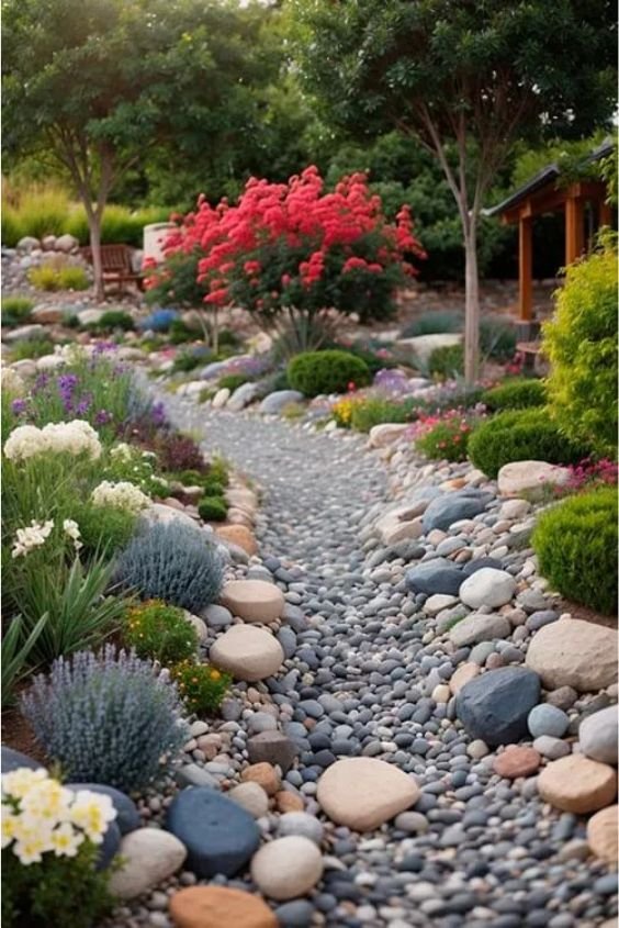 25 Creative Stone Landscaping Ideas For Your Front Yard